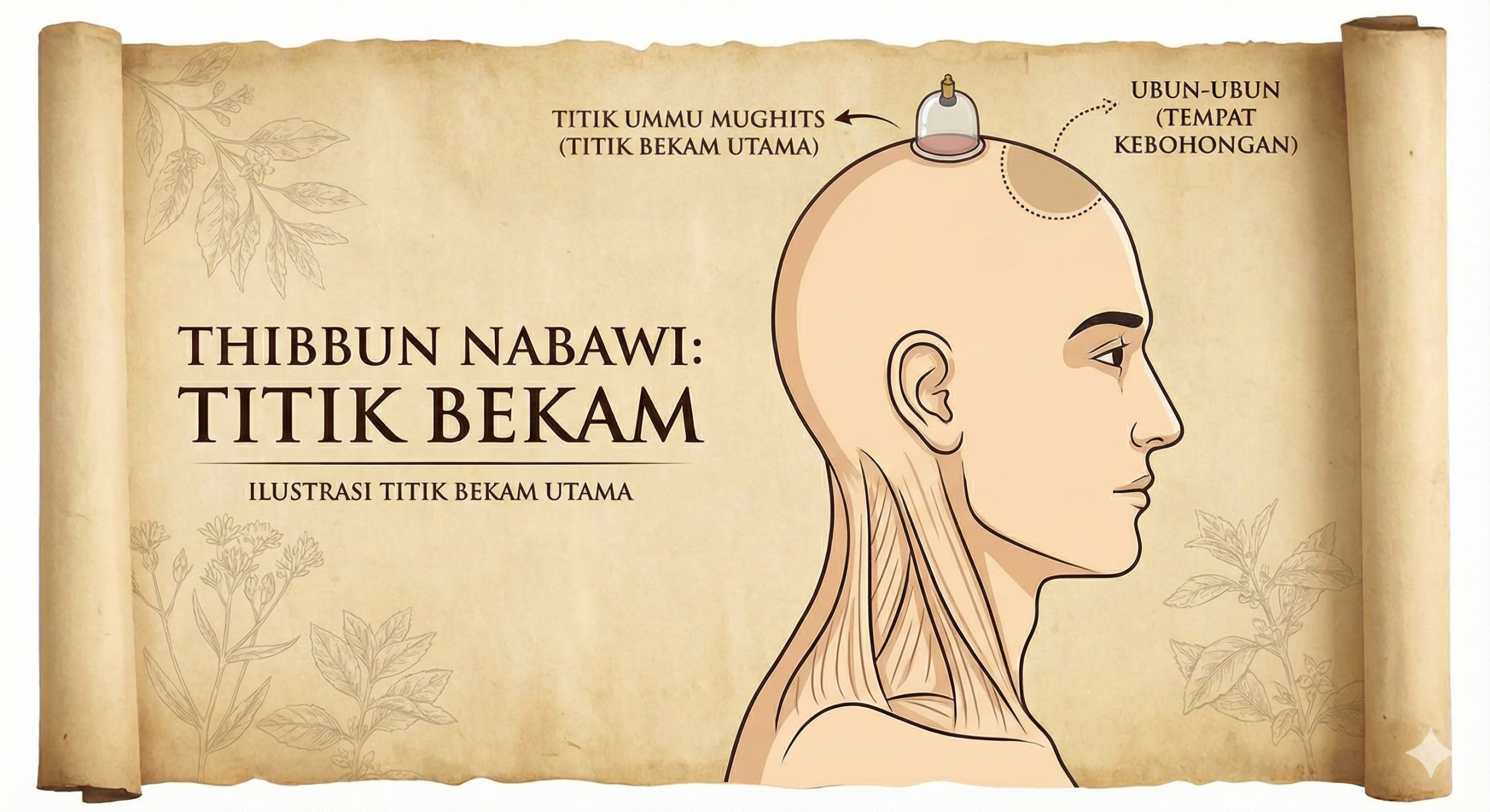 Analisis Neuro-Sains: Koneksi Titik Bekam Ummu Mughits & Nasiyah (Ubun ...